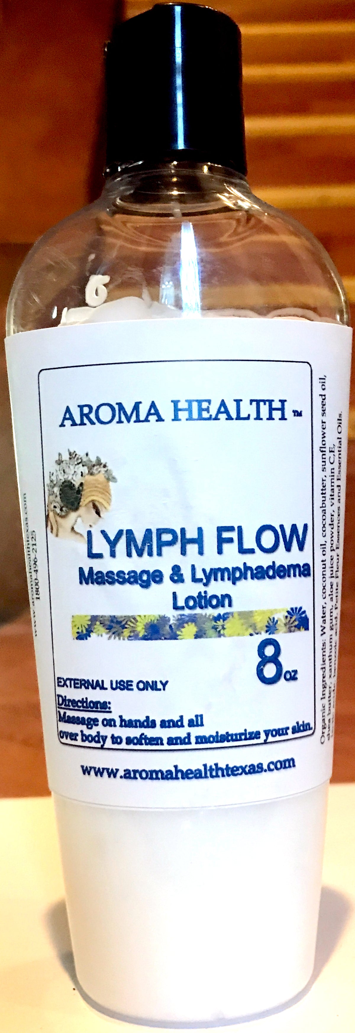Lymph Flow Massage & Body Lotion, Lemon Eucalyptus– Aroma Health Texas